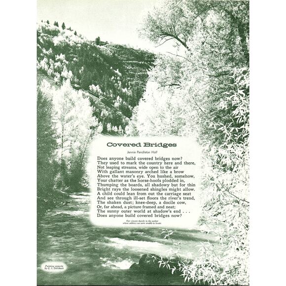 None and/or Unknown | Other | Covered Bridges Jennie Pendleton Hall 96s ...